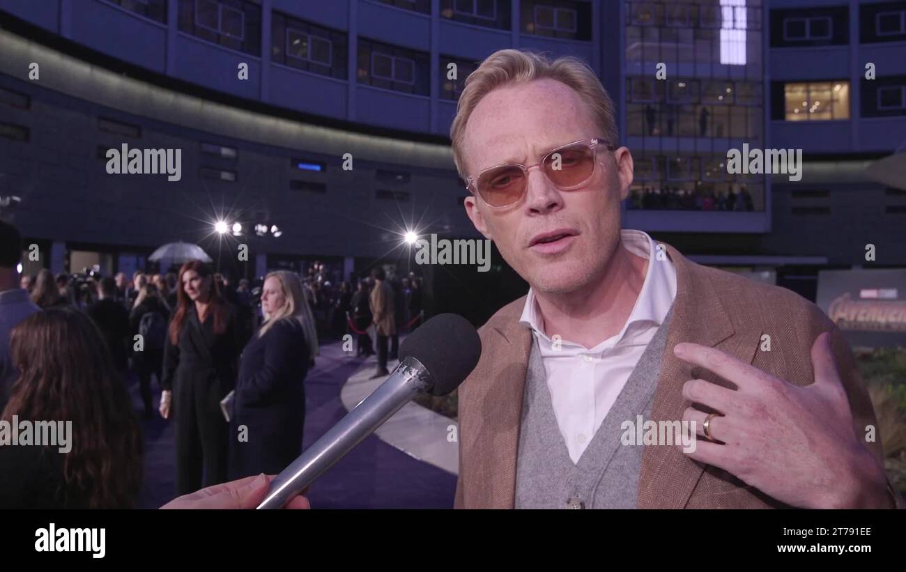 Paul bettany attend Stock Videos & Footage - HD and 4K Video Clips - Alamy