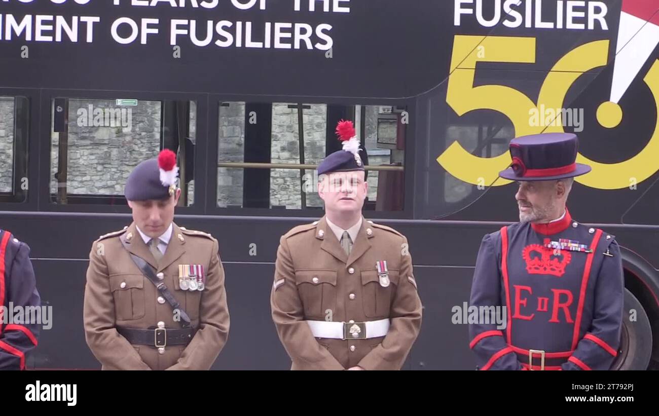 Of the royal regiment of fusiliers Stock Videos & Footage - HD and 4K ...