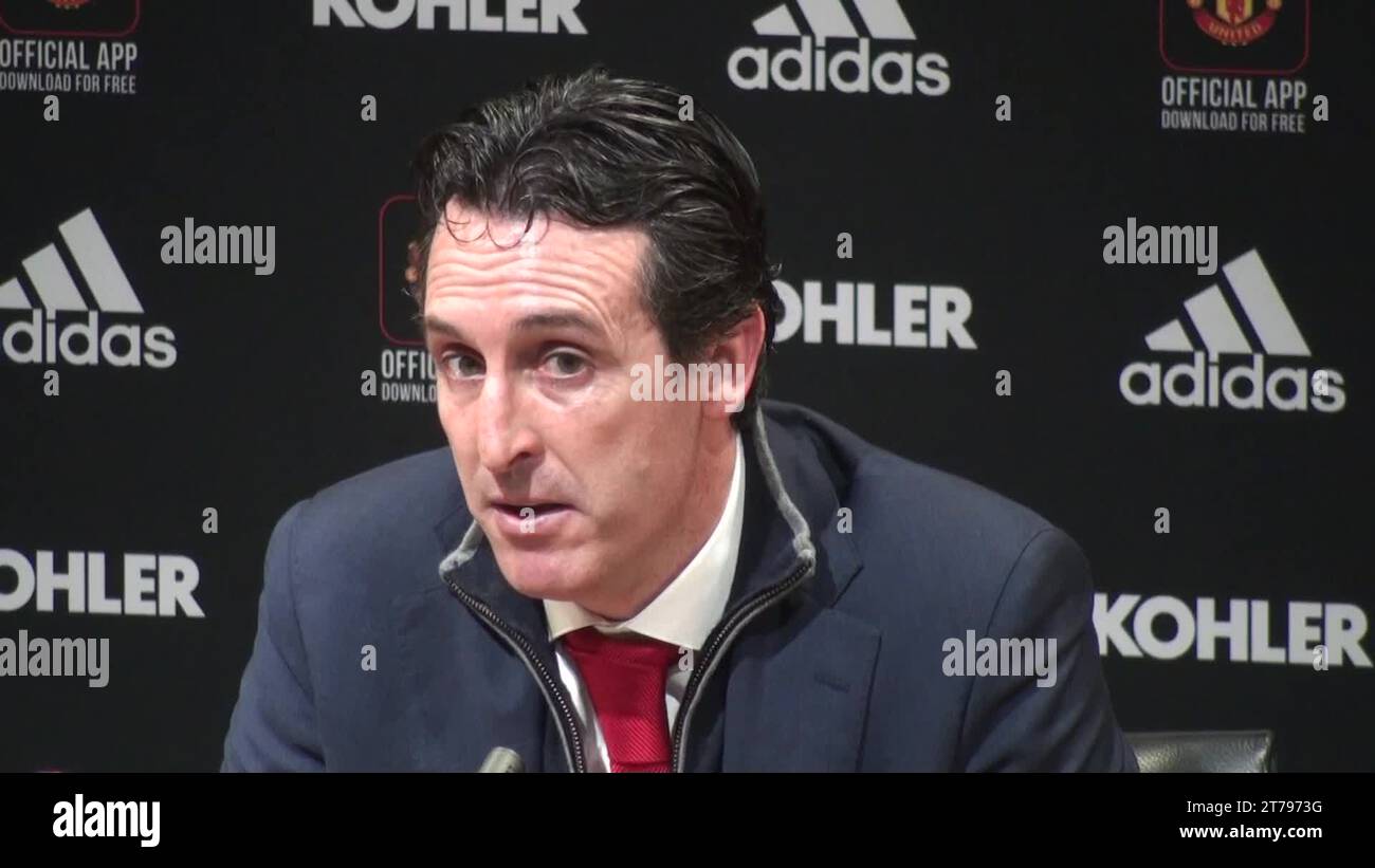Unai emery manager Stock Videos & Footage - HD and 4K Video Clips - Alamy