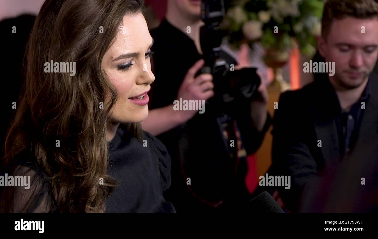 Keira Knightley walks the red carpet of the world premiere of The ...
