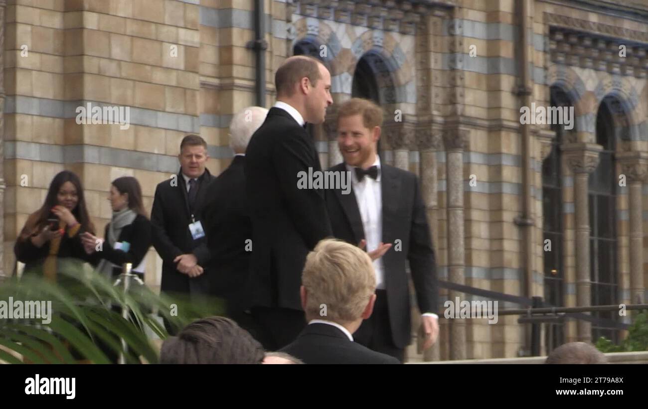 Royals and David Beckham meet Sir David Attenborough for premiere of ...