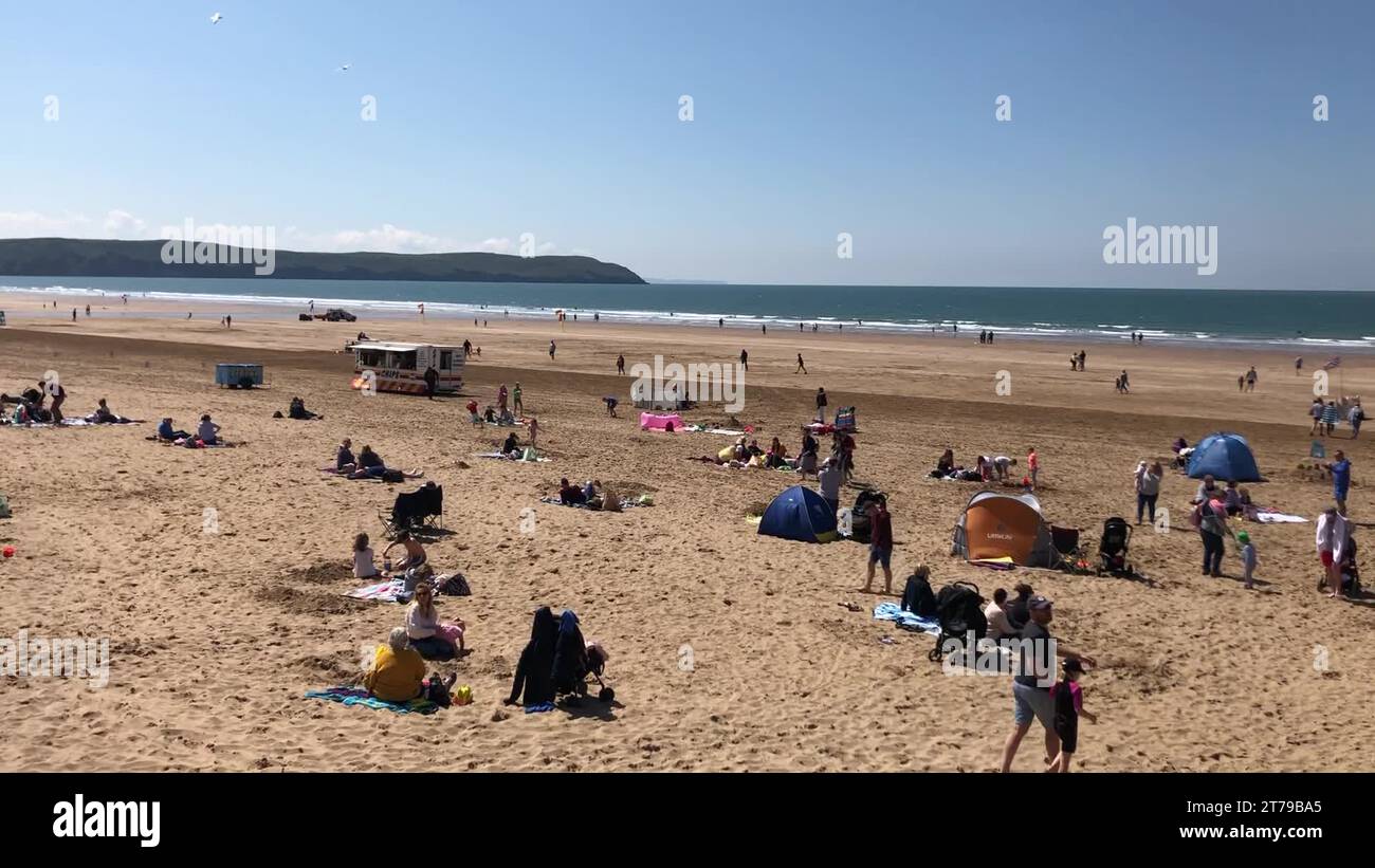 Devon beach in sunshine Stock Videos & Footage - HD and 4K Video Clips ...