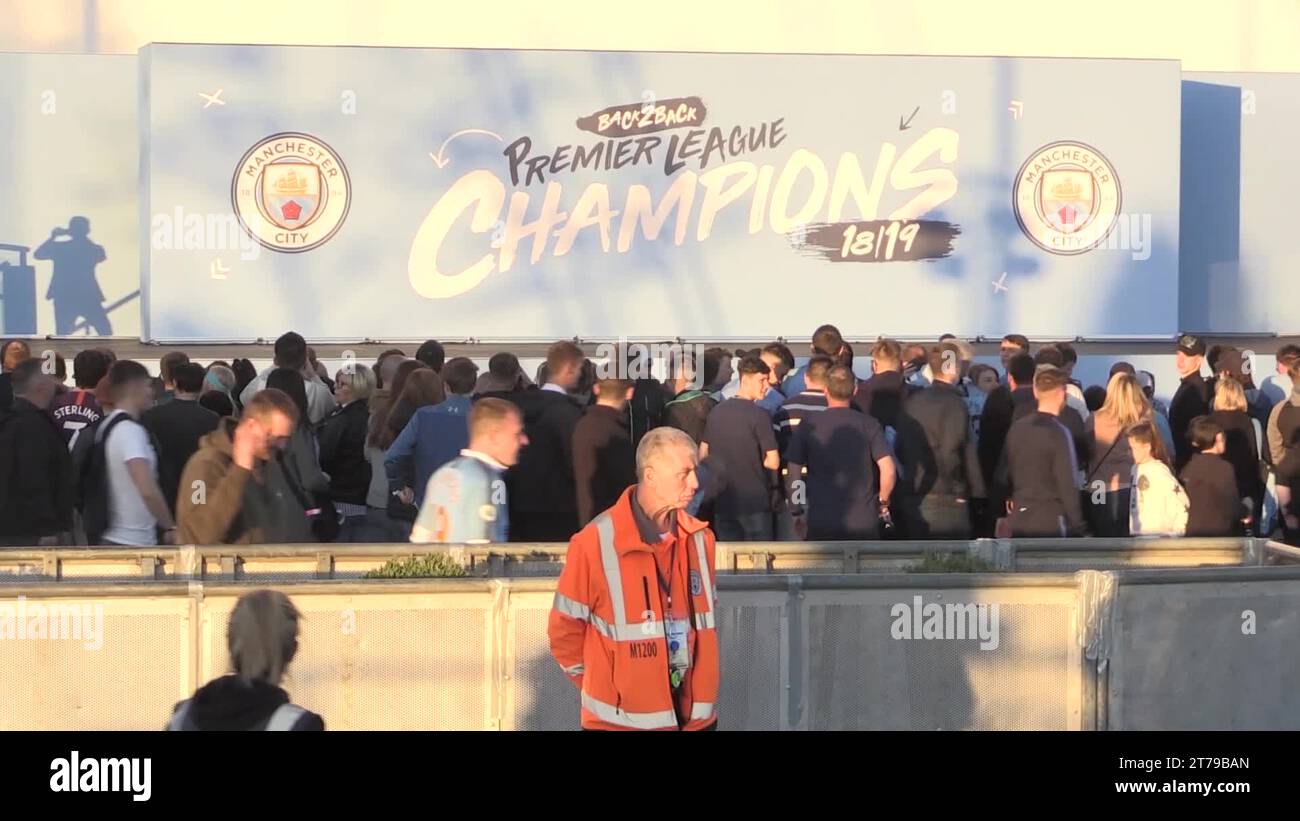 Fans wait manchester city Stock Videos & Footage - HD and 4K Video ...