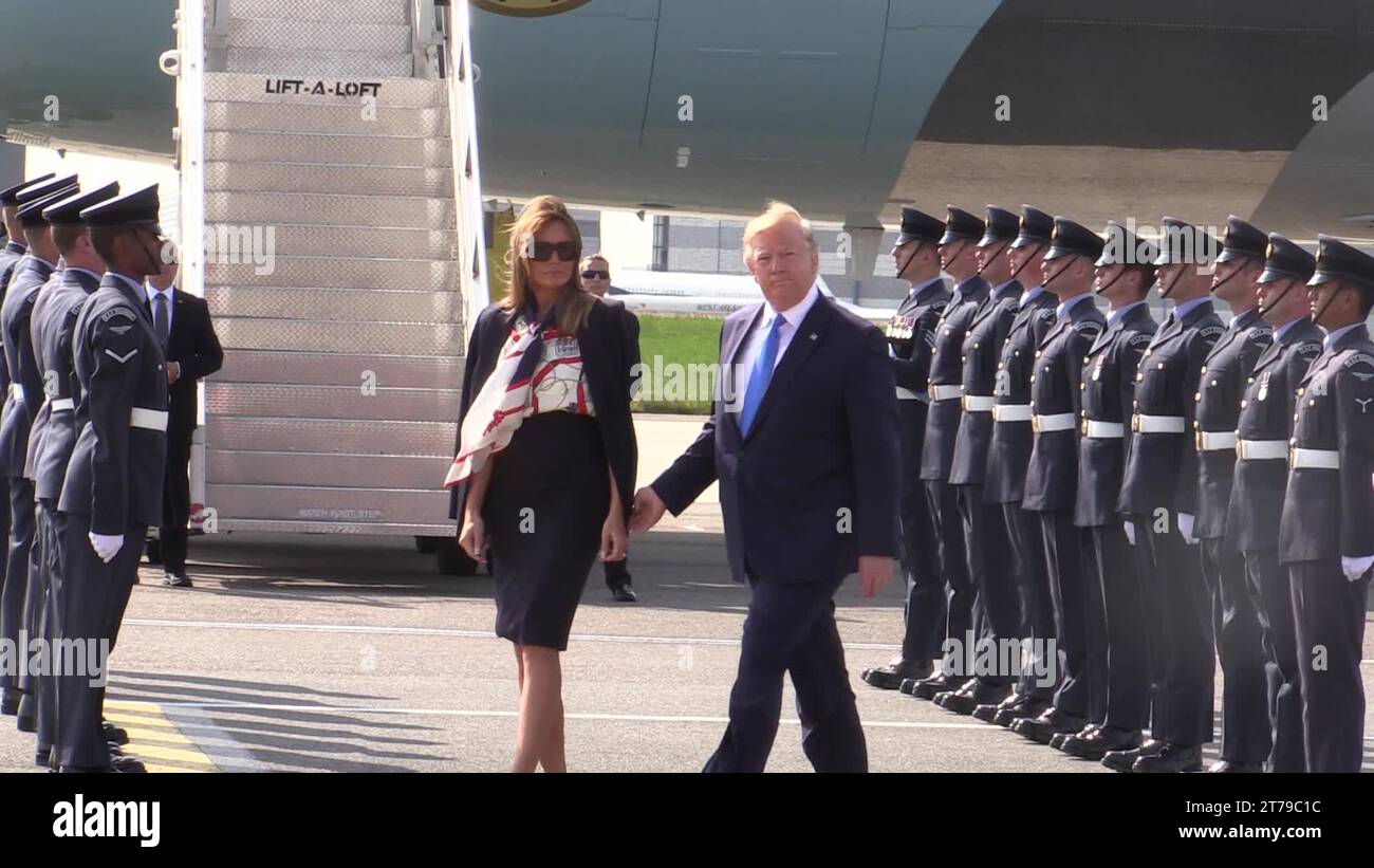 London donald trump state visit Stock Videos & Footage - HD and 4K ...
