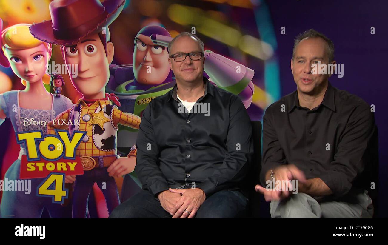 Toy Story 4: Tom Hanks discuss legacy of franchise Stock Video Footage ...