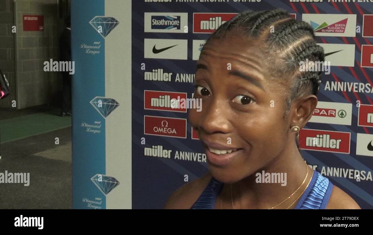 Shelly ann fraser pryce of jamaica Stock Videos & Footage - HD and 4K ...
