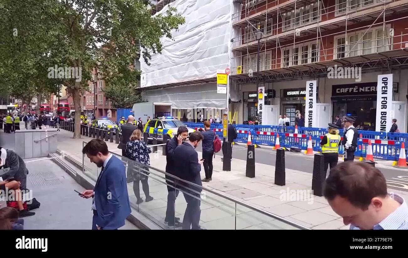 The home office in marsham street in central london Stock Videos ...