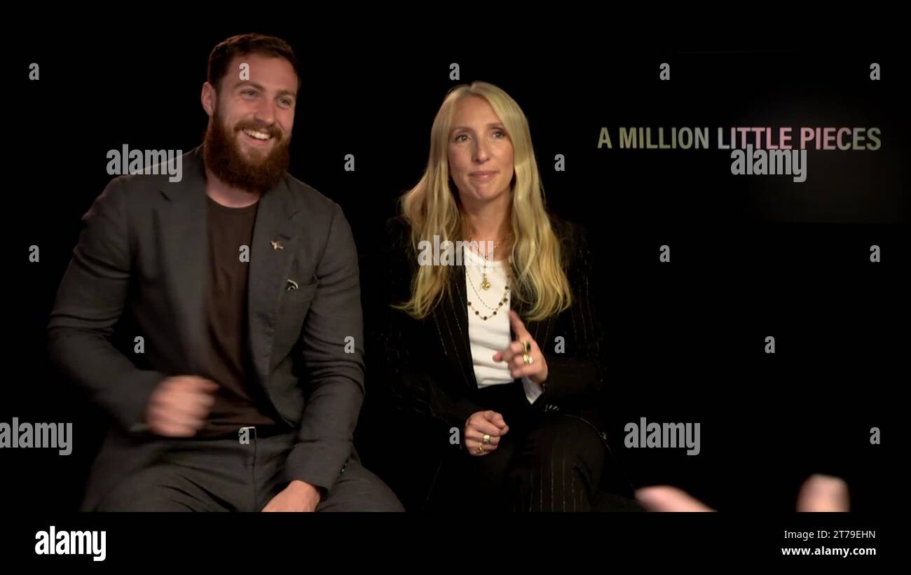 Aaron taylor johnson and wife sam taylor johnson Stock Videos & Footage ...