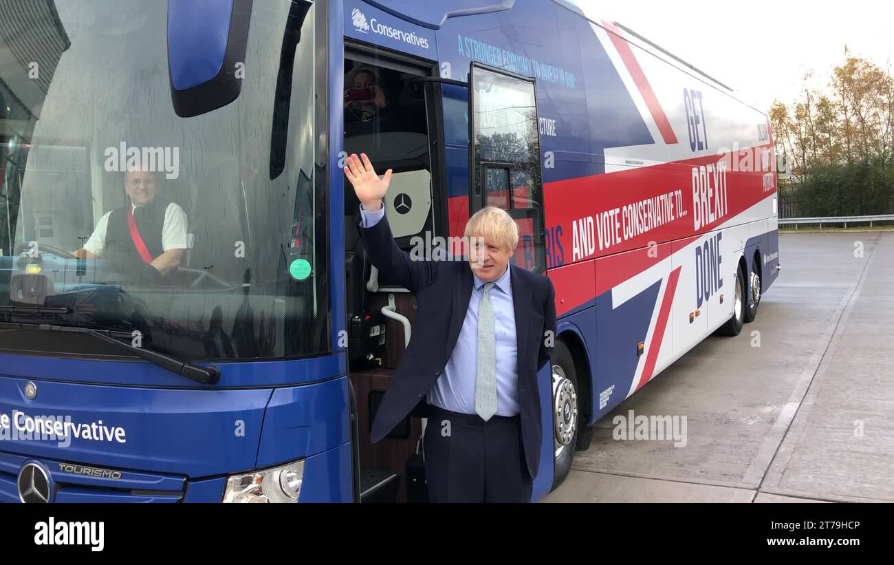 Boris johnson bus Stock Videos & Footage - HD and 4K Video Clips - Alamy