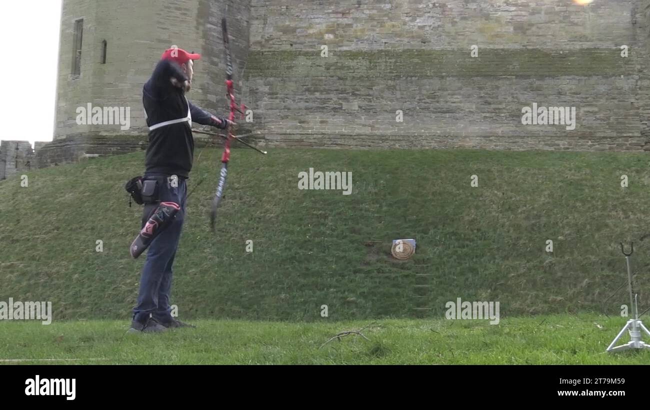 Team gb olympic archery hopeful tom hall Stock Videos & Footage - HD ...