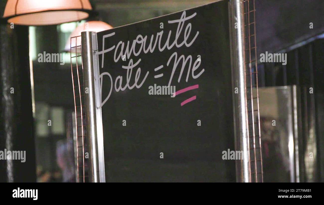 London's first self-love restaurant launches for Valentine's Day Stock ...