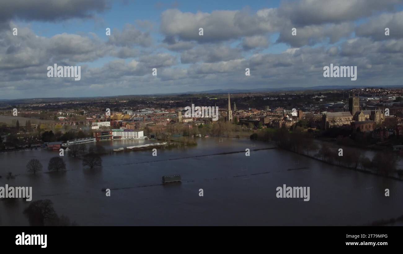 Drone footage shows extent of flooding in Worcester Stock Video Footage ... Drone footage shows extent of flooding in Worcester Stock Video Footage ...