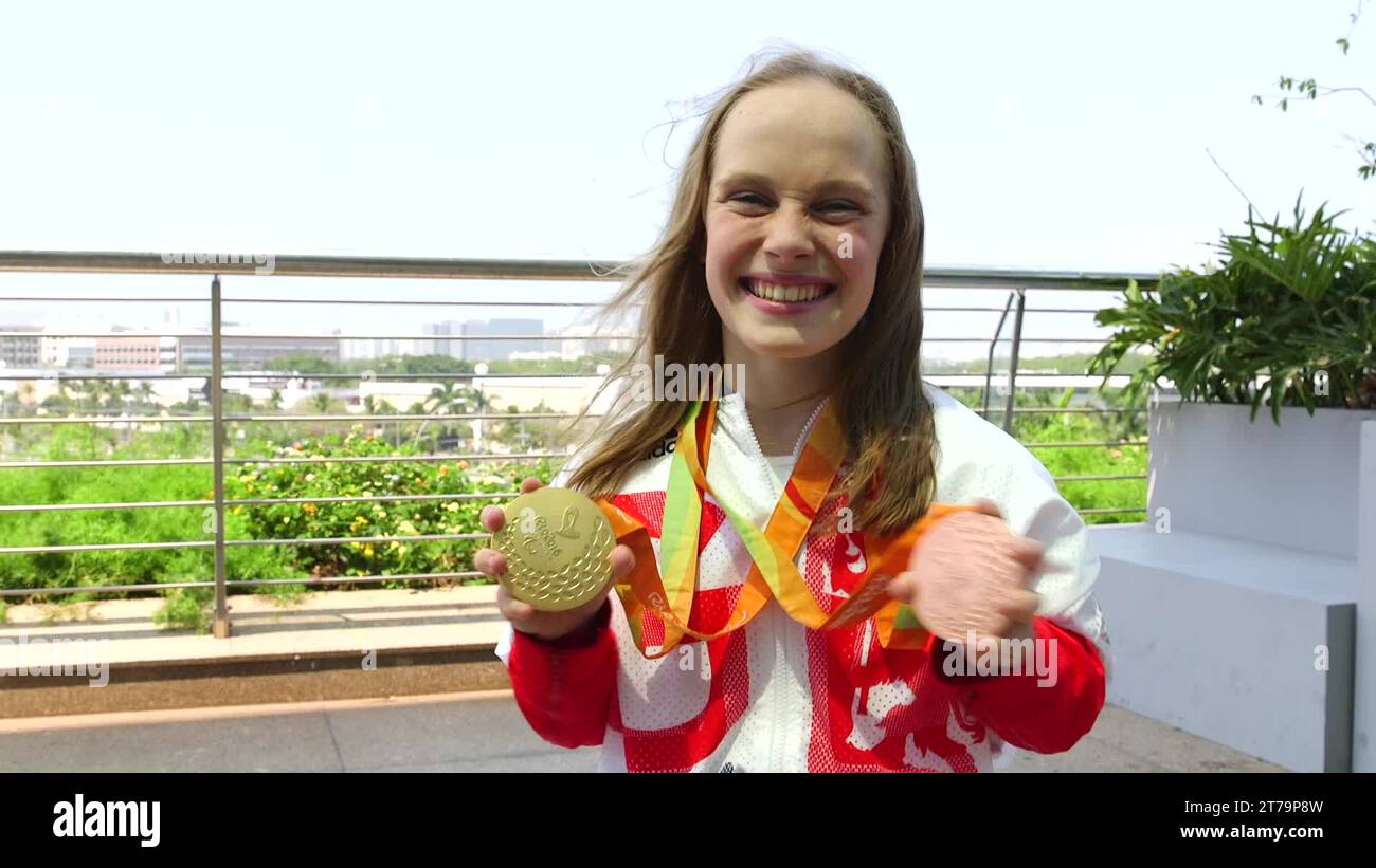 Ellie simmonds paralympic swimmer Stock Videos & Footage - HD and 4K ...