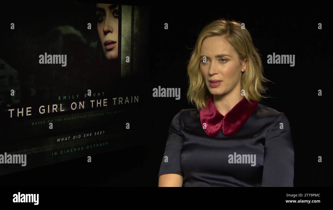 Emily blunt the girl on the train Stock Videos & Footage - HD and 4K Video Clips - Alamy