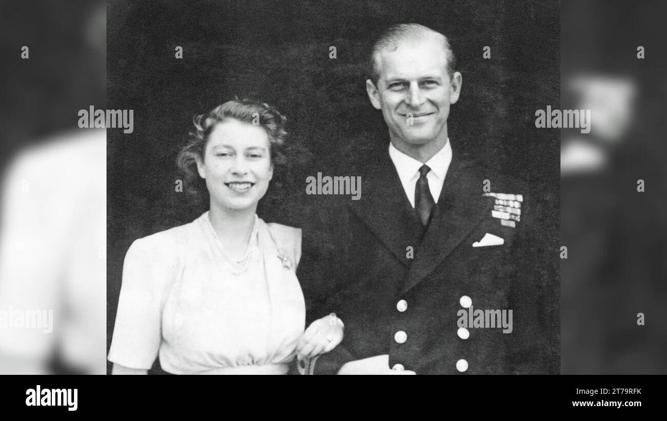 Philip mountbatten princess elizabeth Stock Videos & Footage - HD and ...