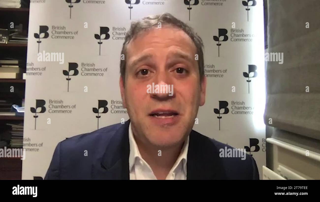 Director general of the british chambers of commerce bcc Stock Videos ...