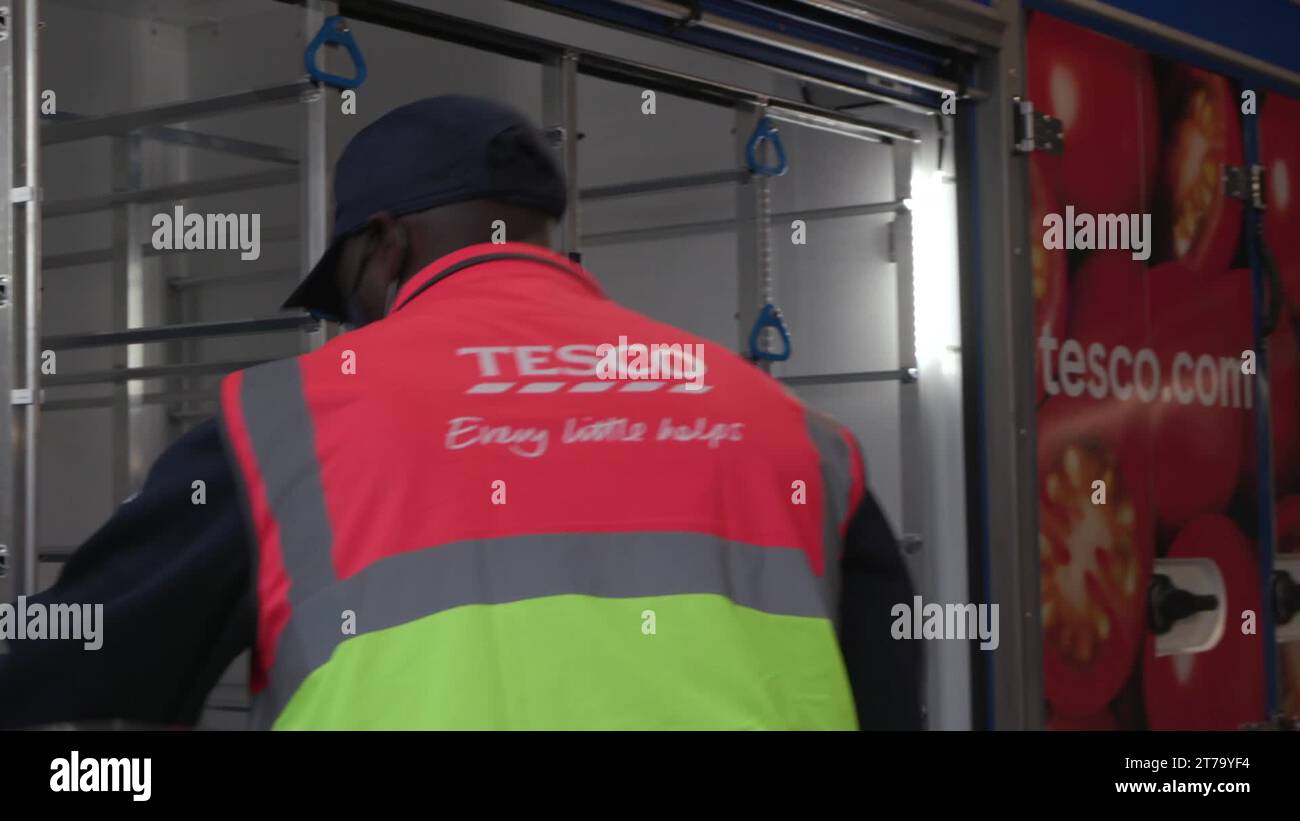 Tesco distribution Stock Videos & Footage - HD and 4K Video Clips - Alamy