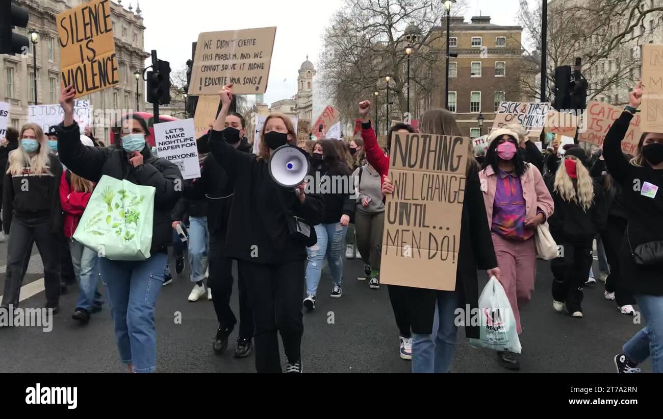 Women rights protest london Stock Videos & Footage - HD and 4K Video ...