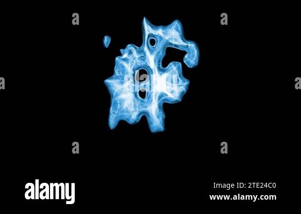 Abstract background, fantastic structure of liquid. Scientific ...