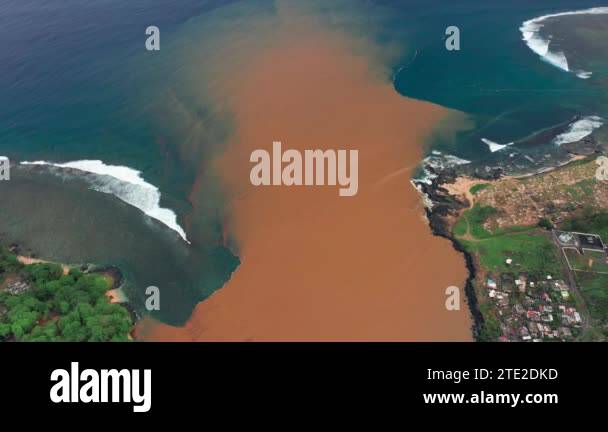 Global water crisis, polluted water. Contamination of water, water ...