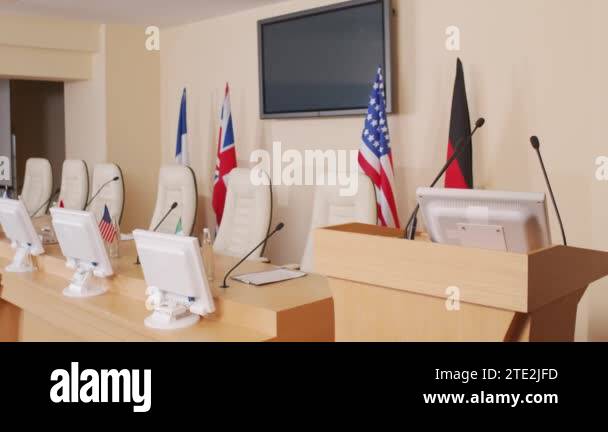 Conference table overview Stock Videos & Footage - HD and 4K Video ...