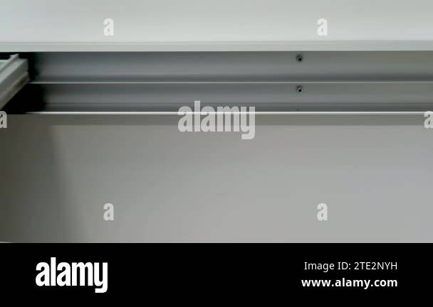 Mirrored doors in the apartments. The system of sliding doors in the ...