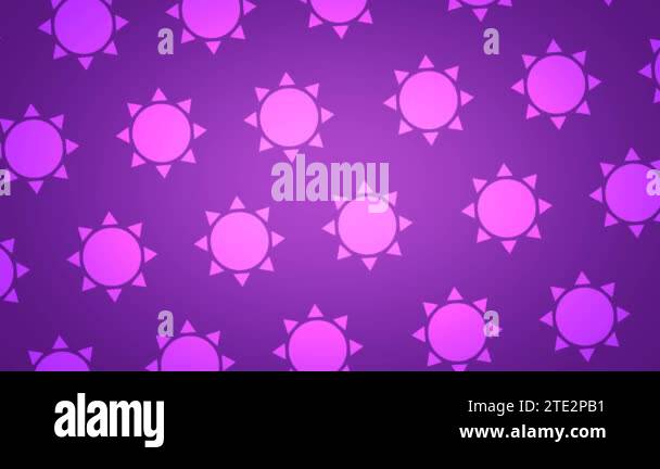 2d animated flat cartoon pattern background. Animated 2d sun seamless ...