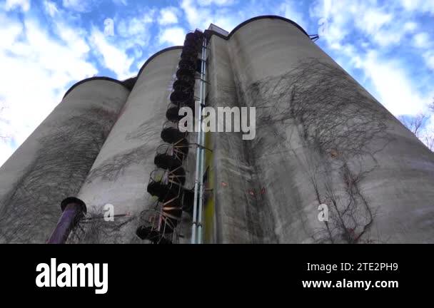 Vintage concrete silo Stock Videos & Footage - HD and 4K Video Clips ...