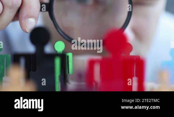 Magnifying glass figures Stock Videos & Footage - HD and 4K Video Clips ...