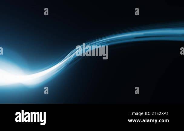 Abstract Swirling Light Strings Particles Background Loop/ 4k animation ...