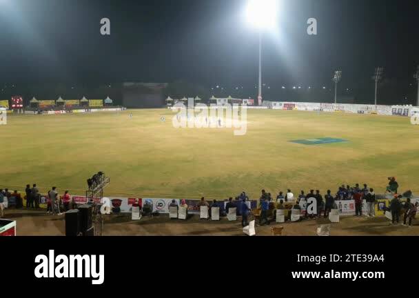 New Delhi India December 10 2021 - Cricket audience enjoying watching ...