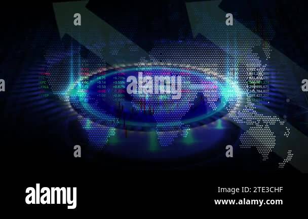 The dollar symbol is in the center and the colorful lines continually ...