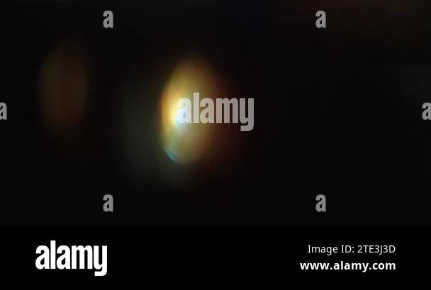 natural lens flares and anamorphic lights moving and beam Stock Video ...