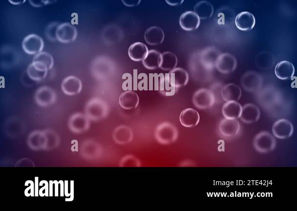 Abstract blue bubble light bokeh background. Elegant, detailed, and ...