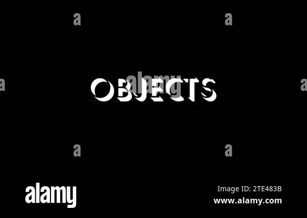 Objects make word Stock Videos & Footage - HD and 4K Video Clips - Alamy