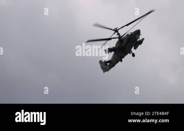 Kamov Ka-52 Alligator, NATO code name: Hokum B. Attack helicopter ...