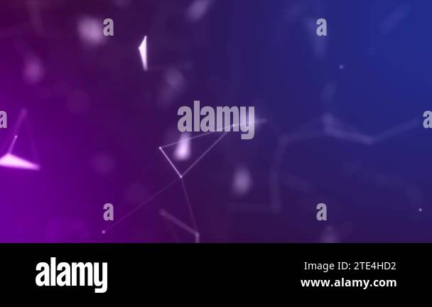 Abstract Plexus background animation. 3d rendered abstract plexus shapes. Connection and web ...