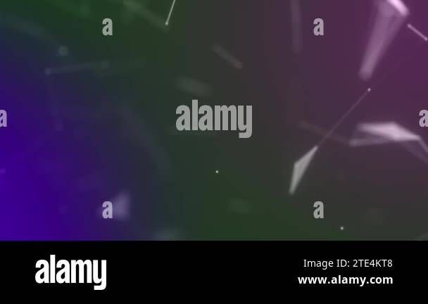 Abstract Plexus background animation. 3d rendered abstract plexus shapes. Connection and web ...