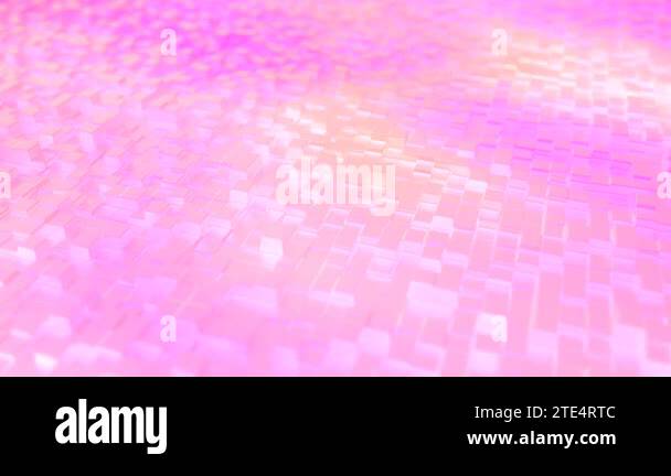 3d Cube In Motion Pastel Color Abstract Cube Pattern Clean Background Elegant Animation