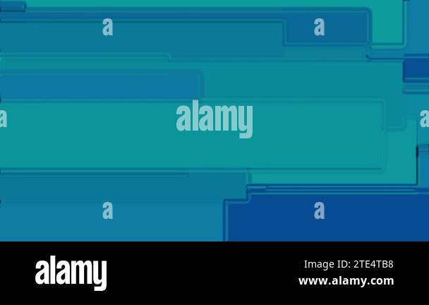 Blue color randomly moving strips flat background animation. Abstract ...