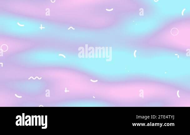 Abstract holographic gradient rainbow animation. 4K motion graphic ...