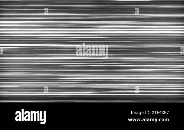 High Speed Glowing Black and White Hand Made Horizontal Action Lines ...