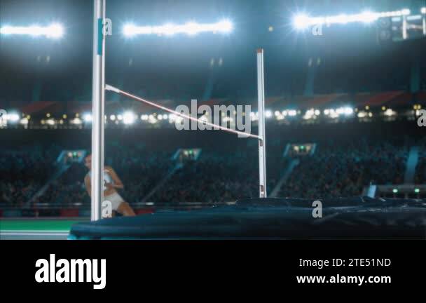 Female high jump over bar Stock Videos & Footage - HD and 4K Video ...