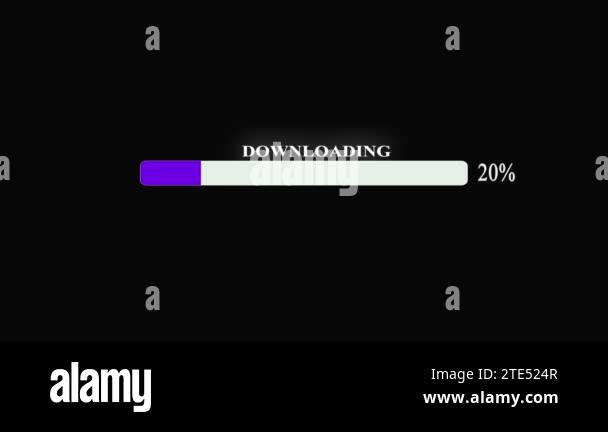 Animation of Futuristic Loading Transfer Download 0-100.Ideal for ...