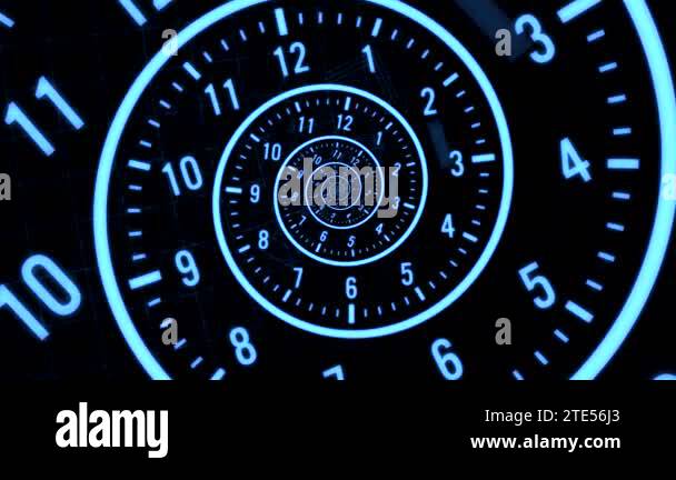 Infinity time clock Stock Videos & Footage - HD and 4K Video Clips - Alamy