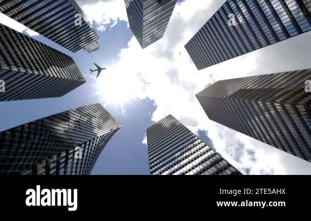 Travel to high rise building business building Stock Videos & Footage ...