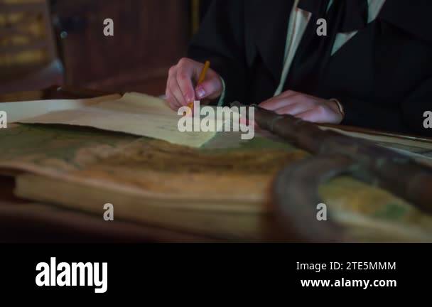 Cartographer drawing map Stock Videos & Footage - HD and 4K Video Clips ...