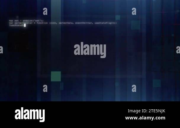 4k abstract dark digital grid data communication technology background ...