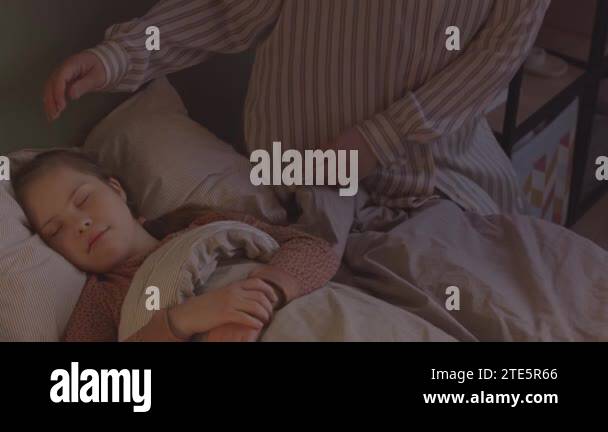 Year old girl sleeping hugging Stock Videos & Footage - HD and 4K Video Clips - Alamy