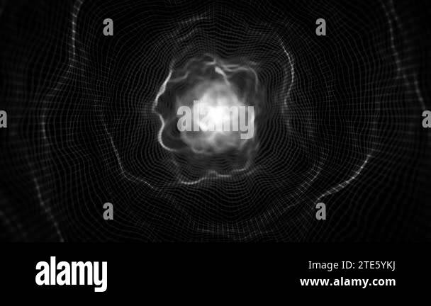 Abstract Organic Network Mesh Waving Fx Background Loop/ 4k animation ...